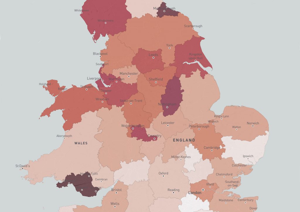 New figures reveal significant north-south divide in rates of women’s ...