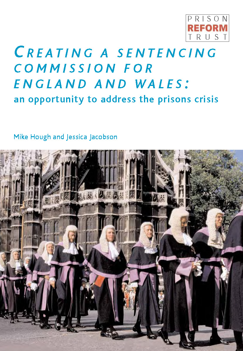 Creating a sentencing commission for England and Wales | Prison Reform ...