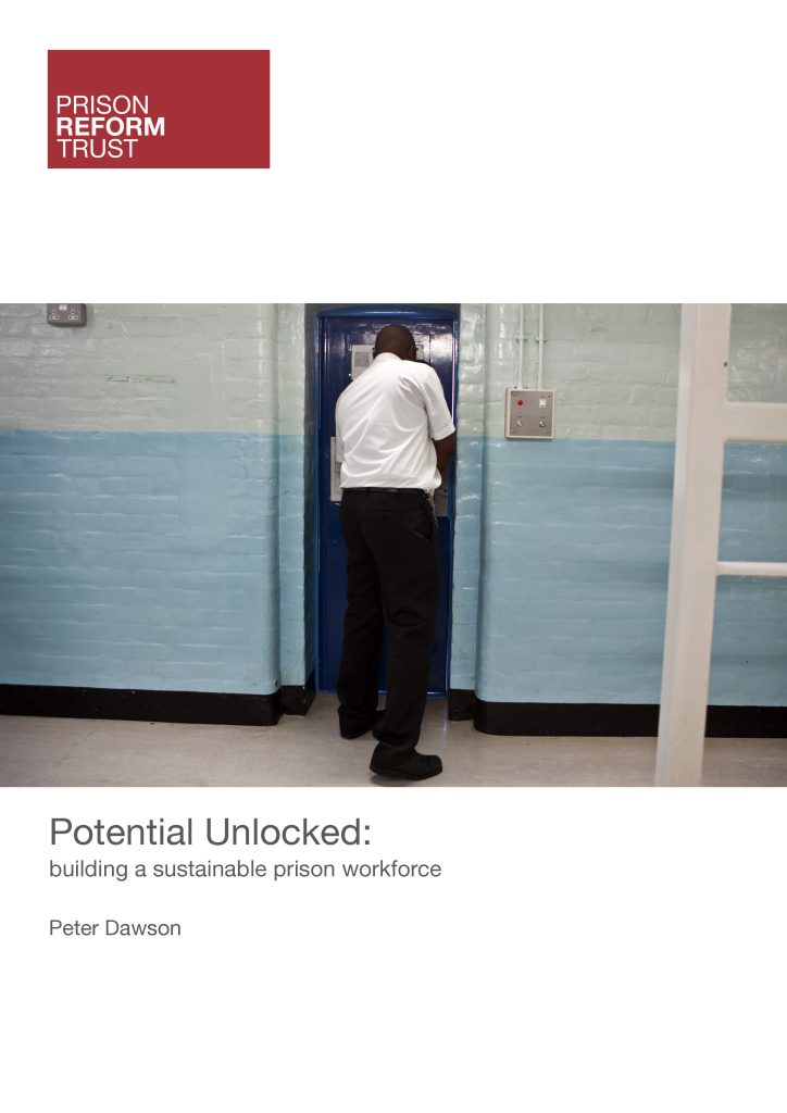 Potential Unlocked: building a sustainable prison workforce | Prison ...